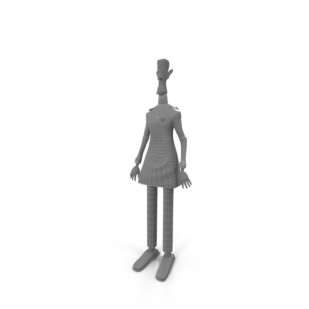 3d Model Professor