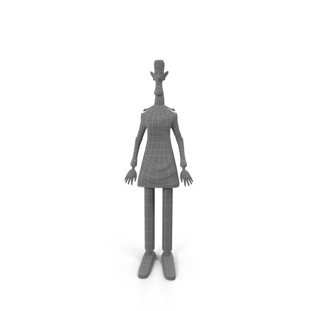 3d Model Professor
