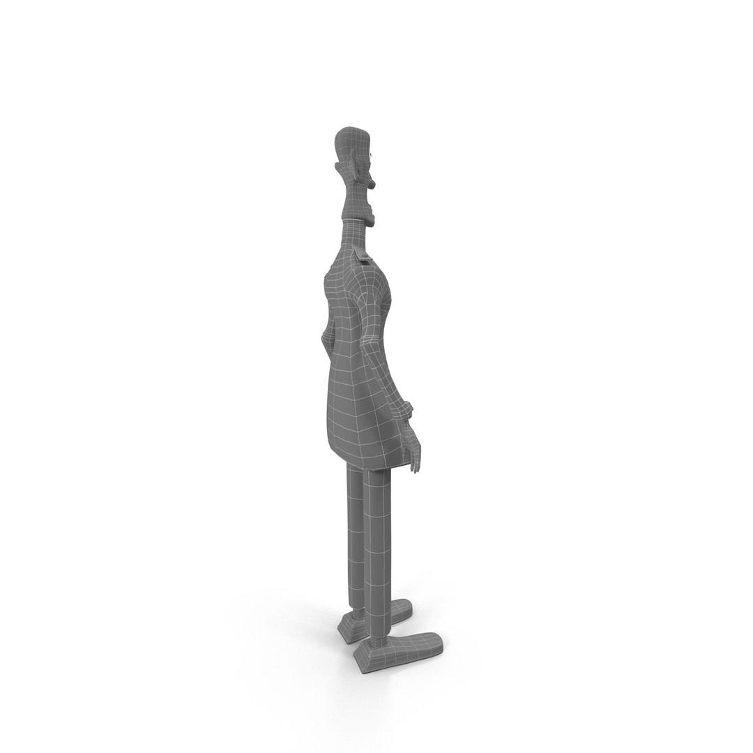 3d Model Professor