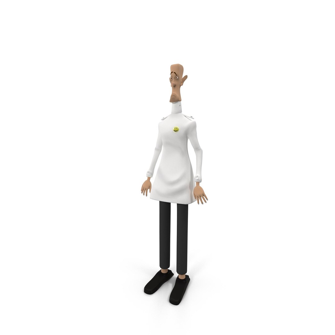 3d Model Professor