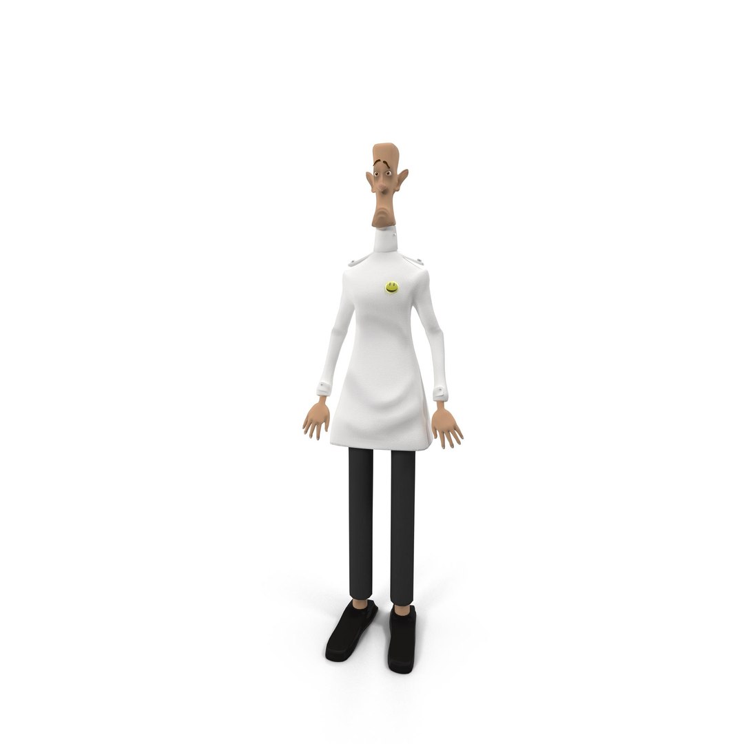 3d Model Professor