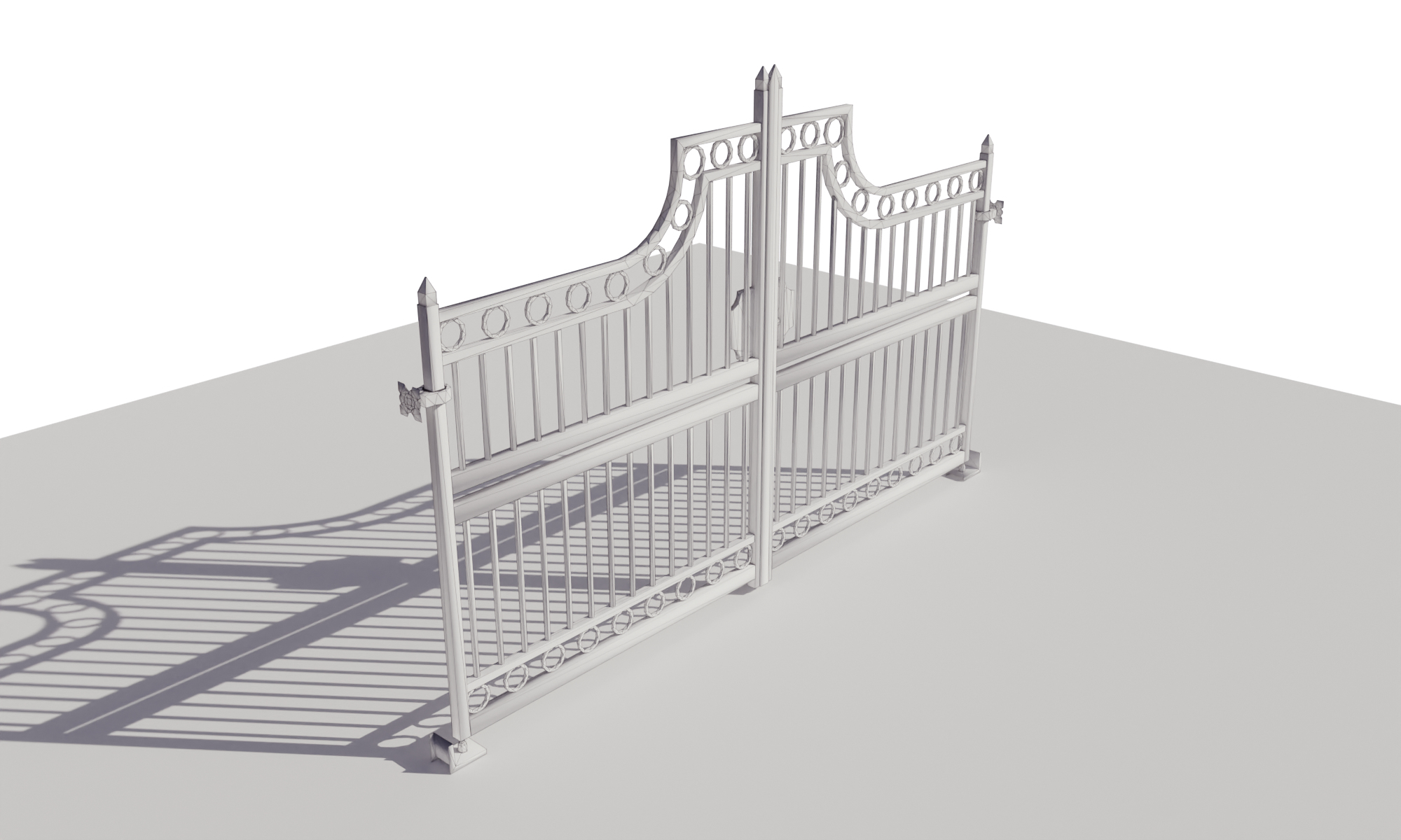 Wrought iron 3D model - TurboSquid 1704995