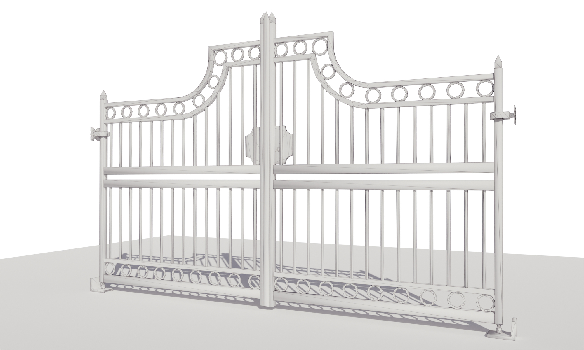 Wrought iron 3D model - TurboSquid 1704995