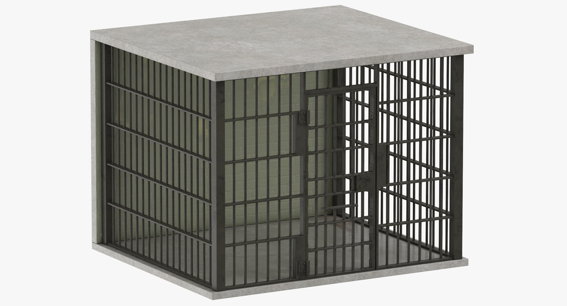 Jail cell 3D model - TurboSquid 1303659