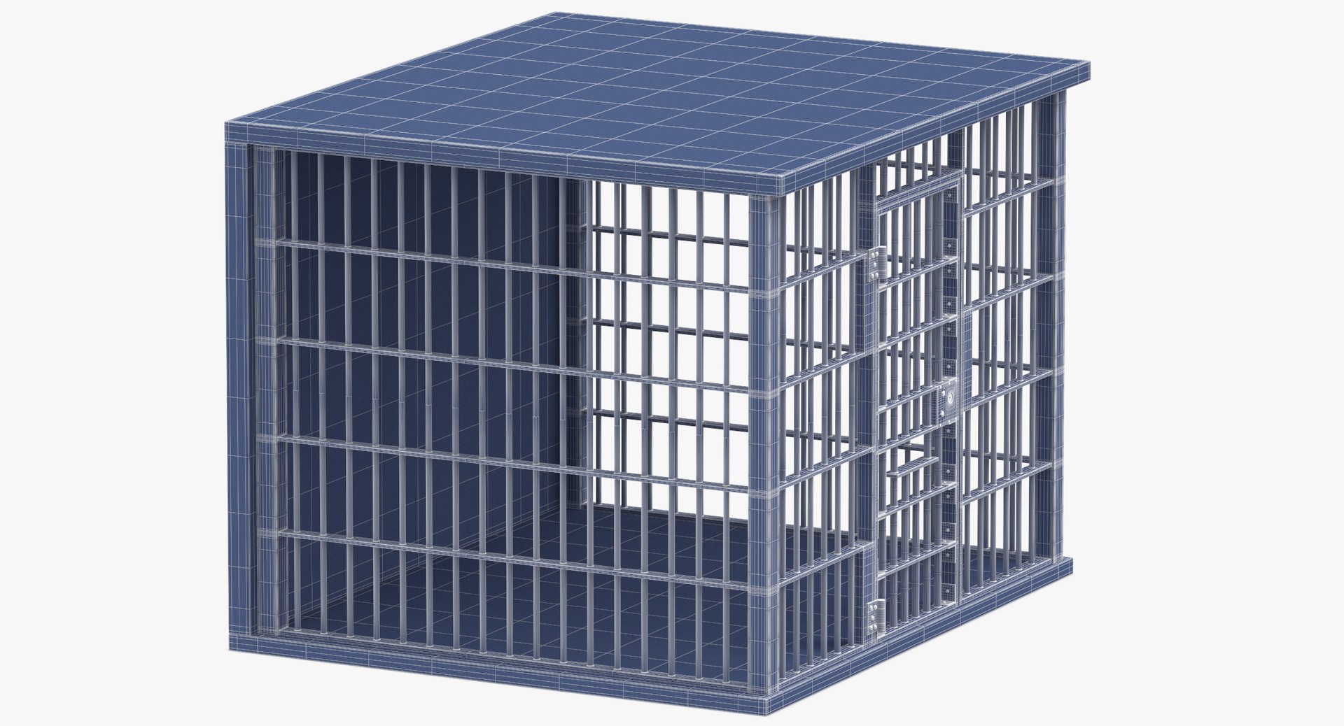 Jail cell 3D model - TurboSquid 1303659