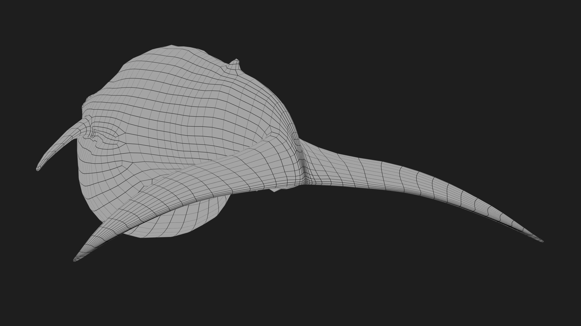 3D Blue Whale Rig UNREAL Project Plus Maya Base Rig Model - TurboSquid ...