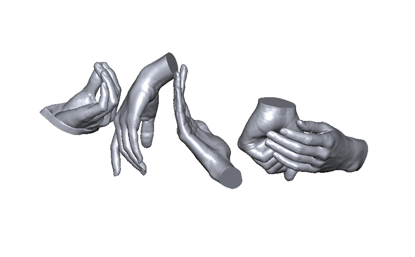 3D Model Scan Hands - TurboSquid 1349084