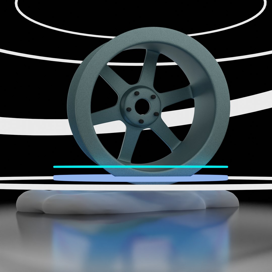 3D Rays Volk Racing Wheel Model - TurboSquid 2082056