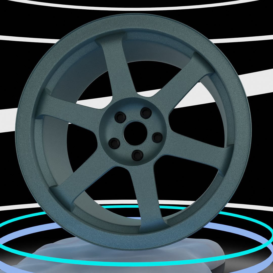 3D Rays Volk Racing Wheel Model - TurboSquid 2082056