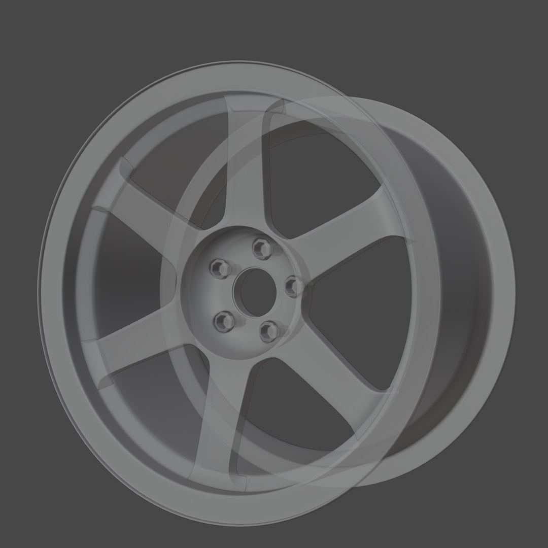 3D Rays Volk Racing Wheel Model - TurboSquid 2082056