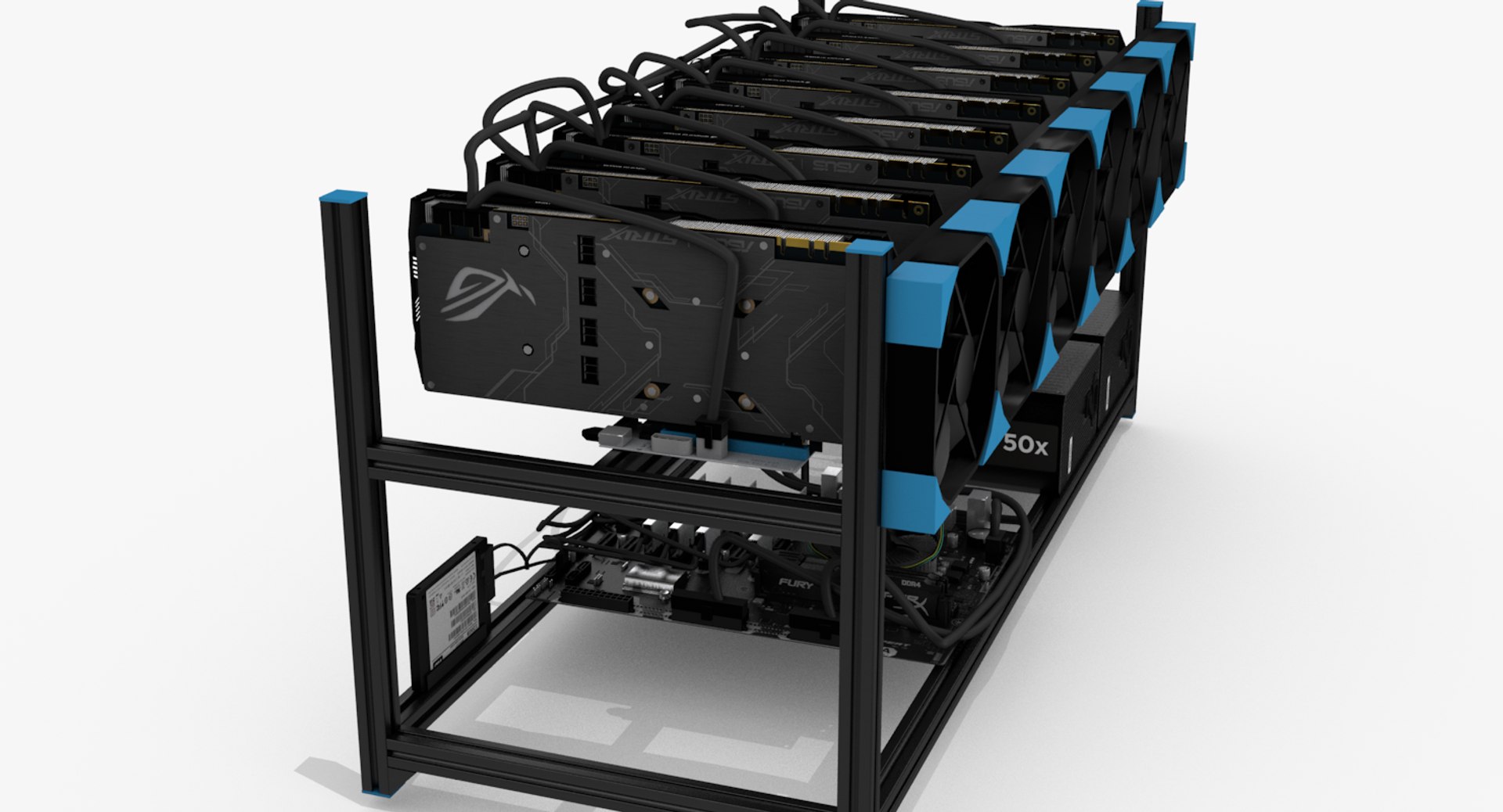 3D Mining Rig - TurboSquid 1373608