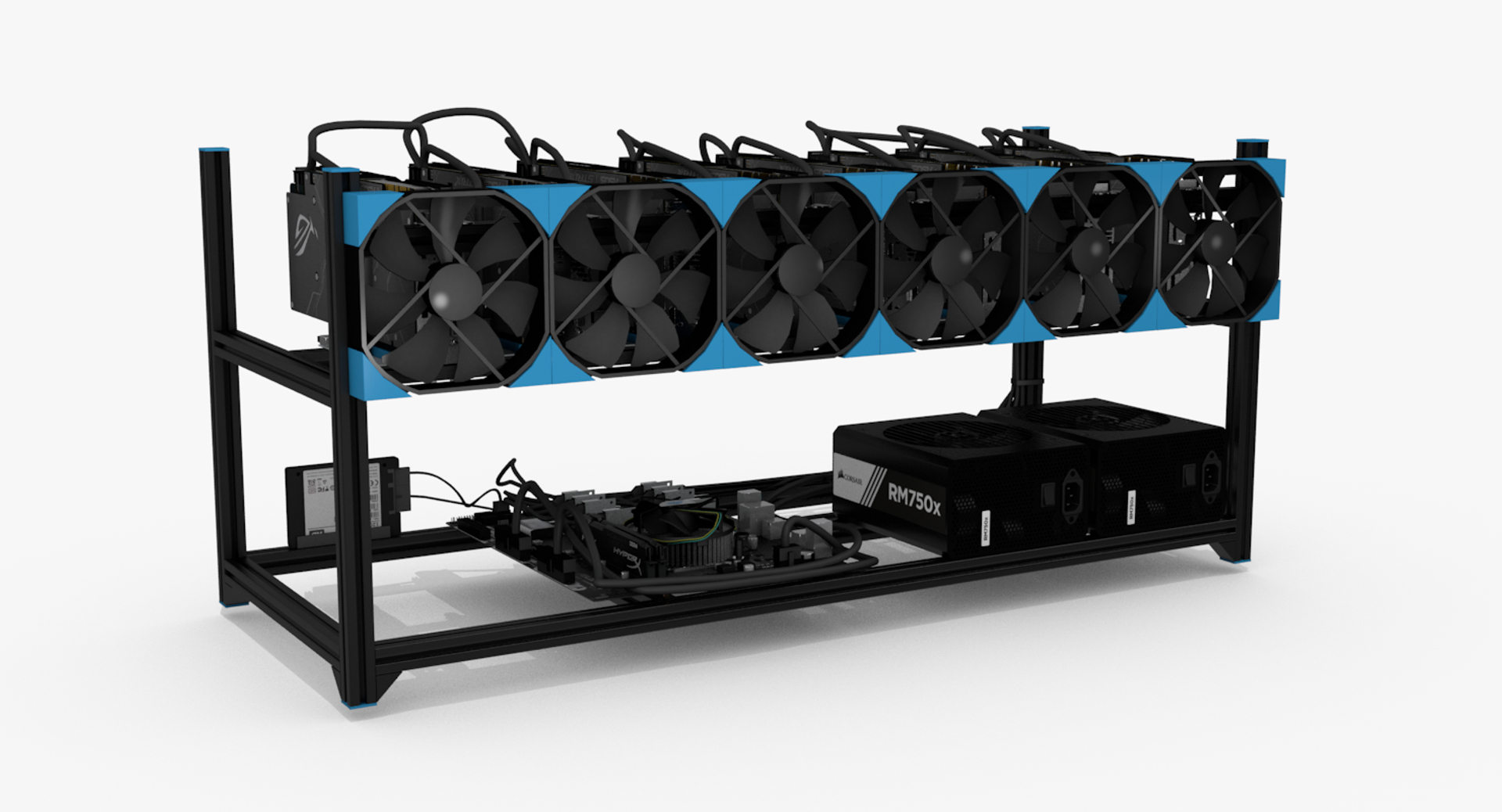 3D Mining Rig - TurboSquid 1373608