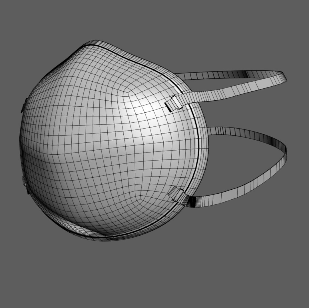 Free N95 Mask Coronavirus 3D Model - TurboSquid 1535320