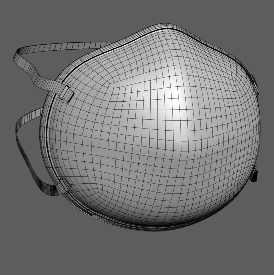Free N95 Mask Coronavirus 3D Model - TurboSquid 1535320