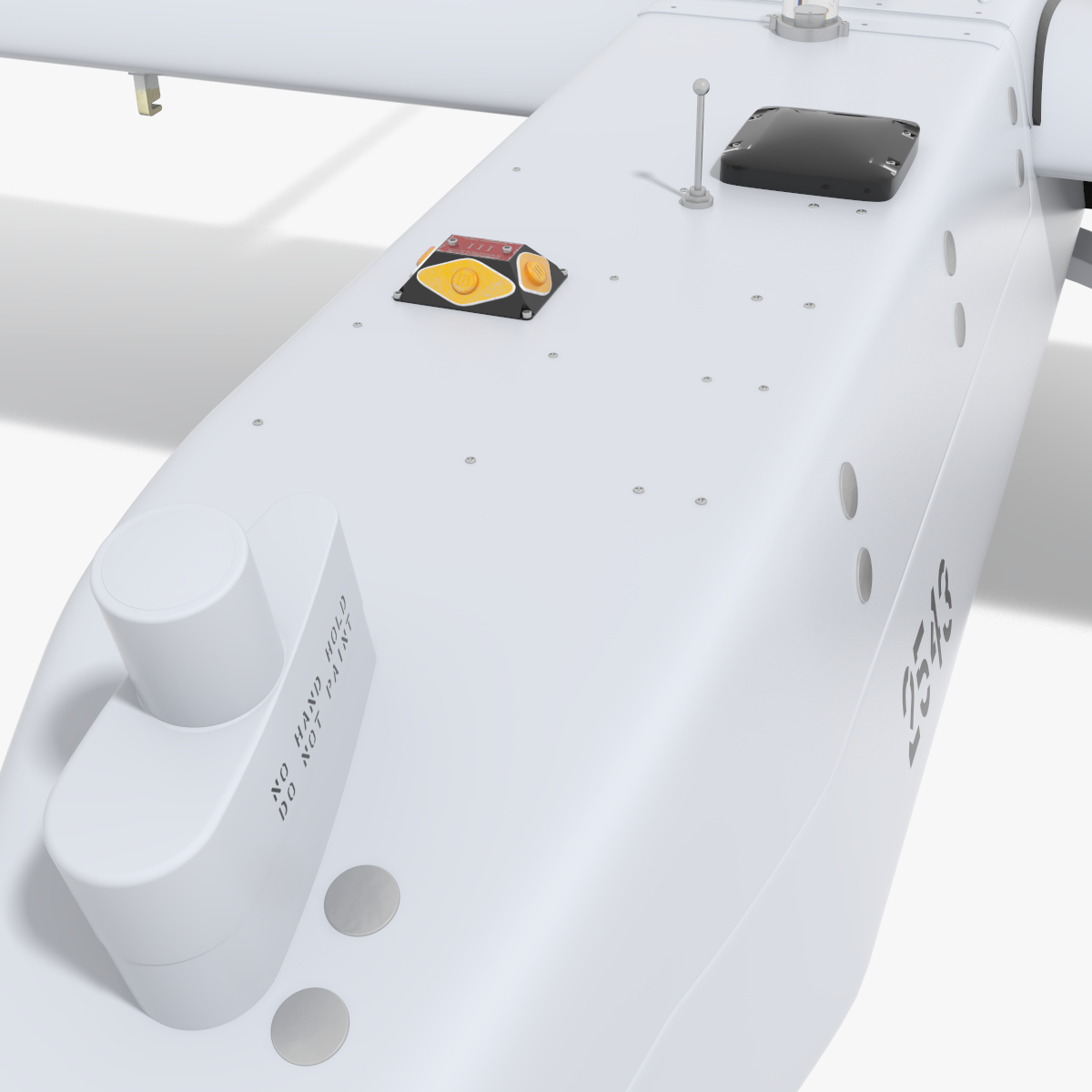 rq-7 shadow 200 unmanned 3d model