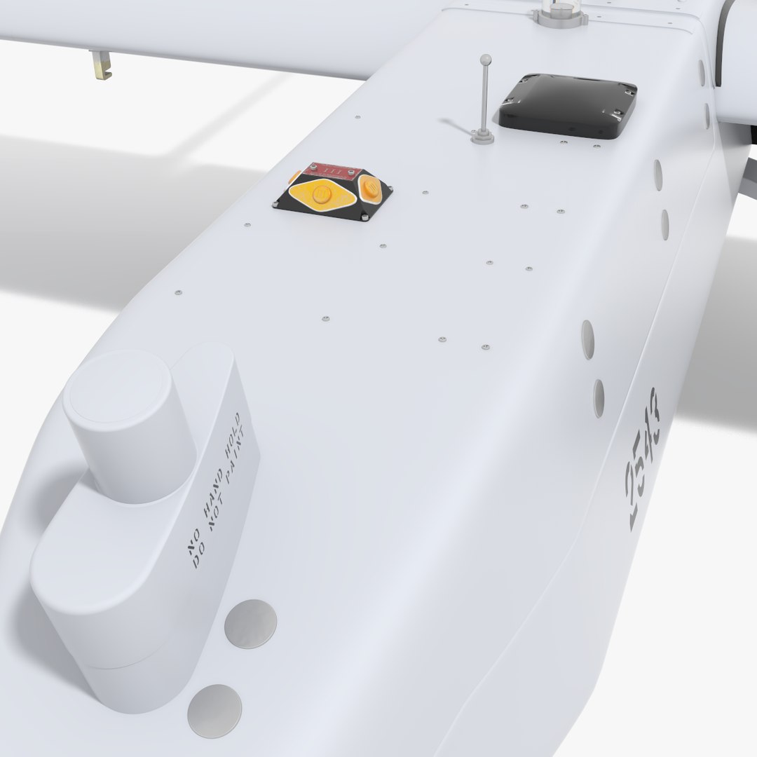 rq-7 shadow 200 unmanned 3d model