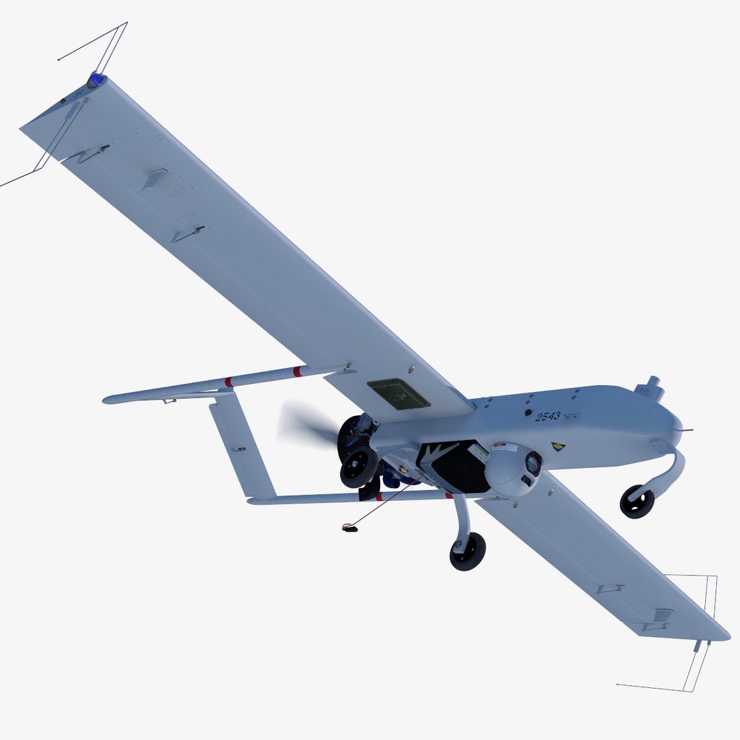 rq-7 shadow 200 unmanned 3d model