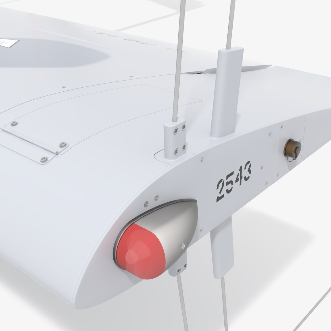 rq-7 shadow 200 unmanned 3d model
