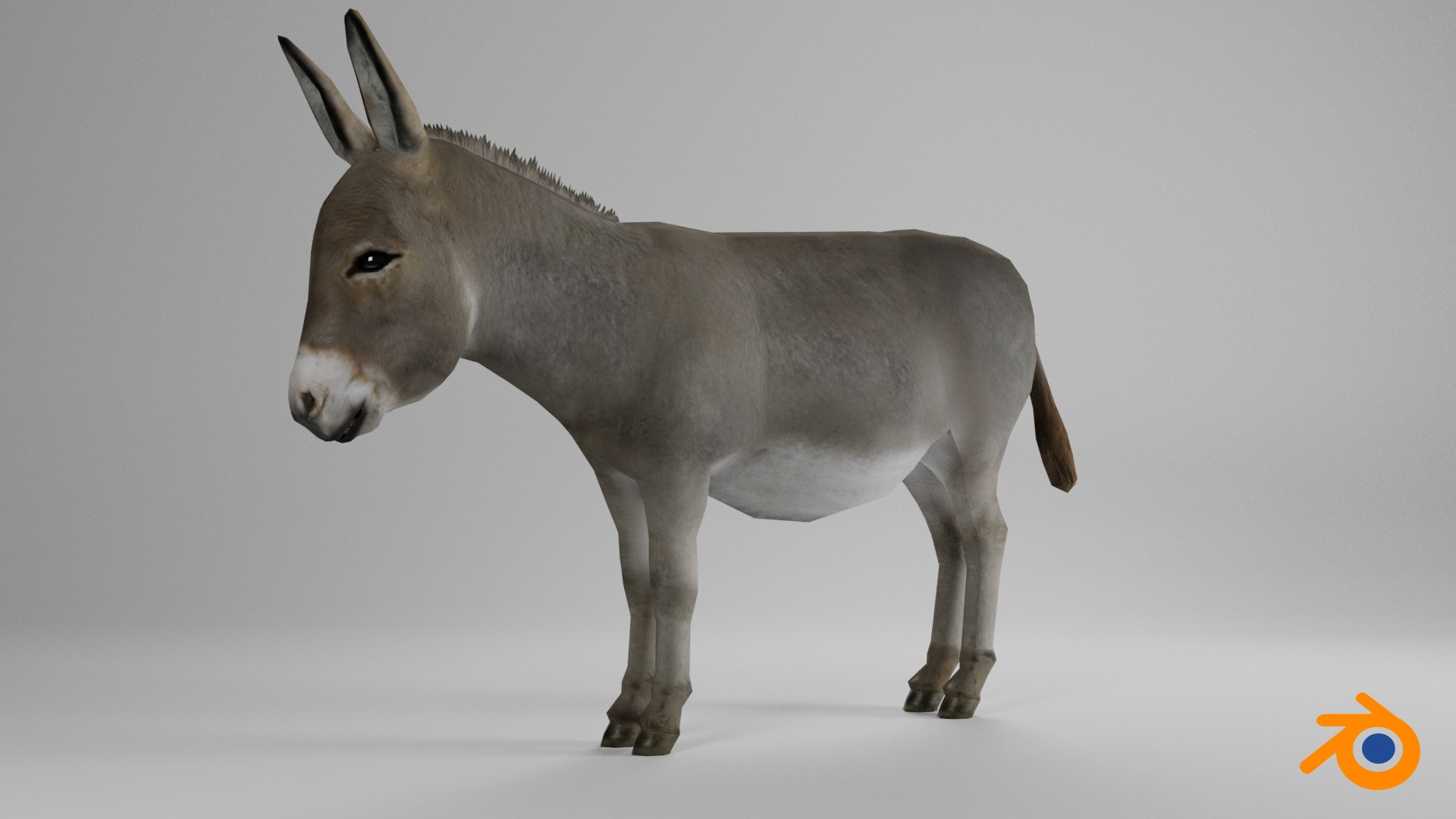 3D Model Donkey - TurboSquid 1811040