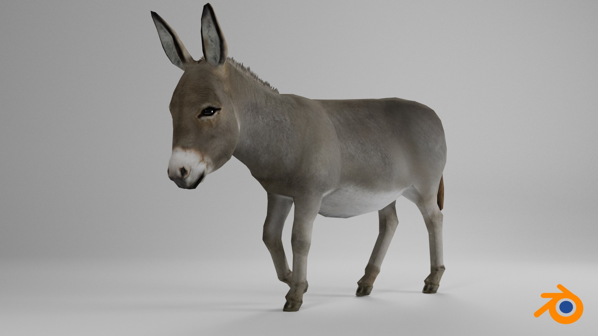 3D Model Donkey - TurboSquid 1811040