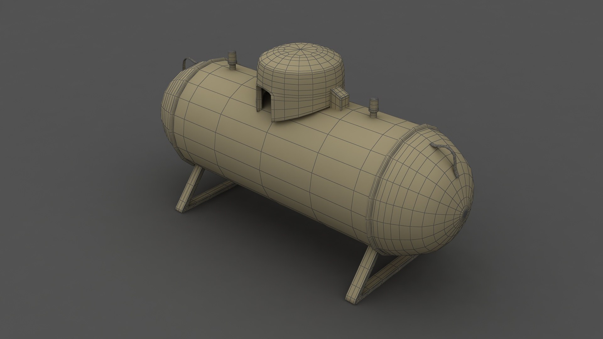 Propane Tank 3D Model - TurboSquid 1995428