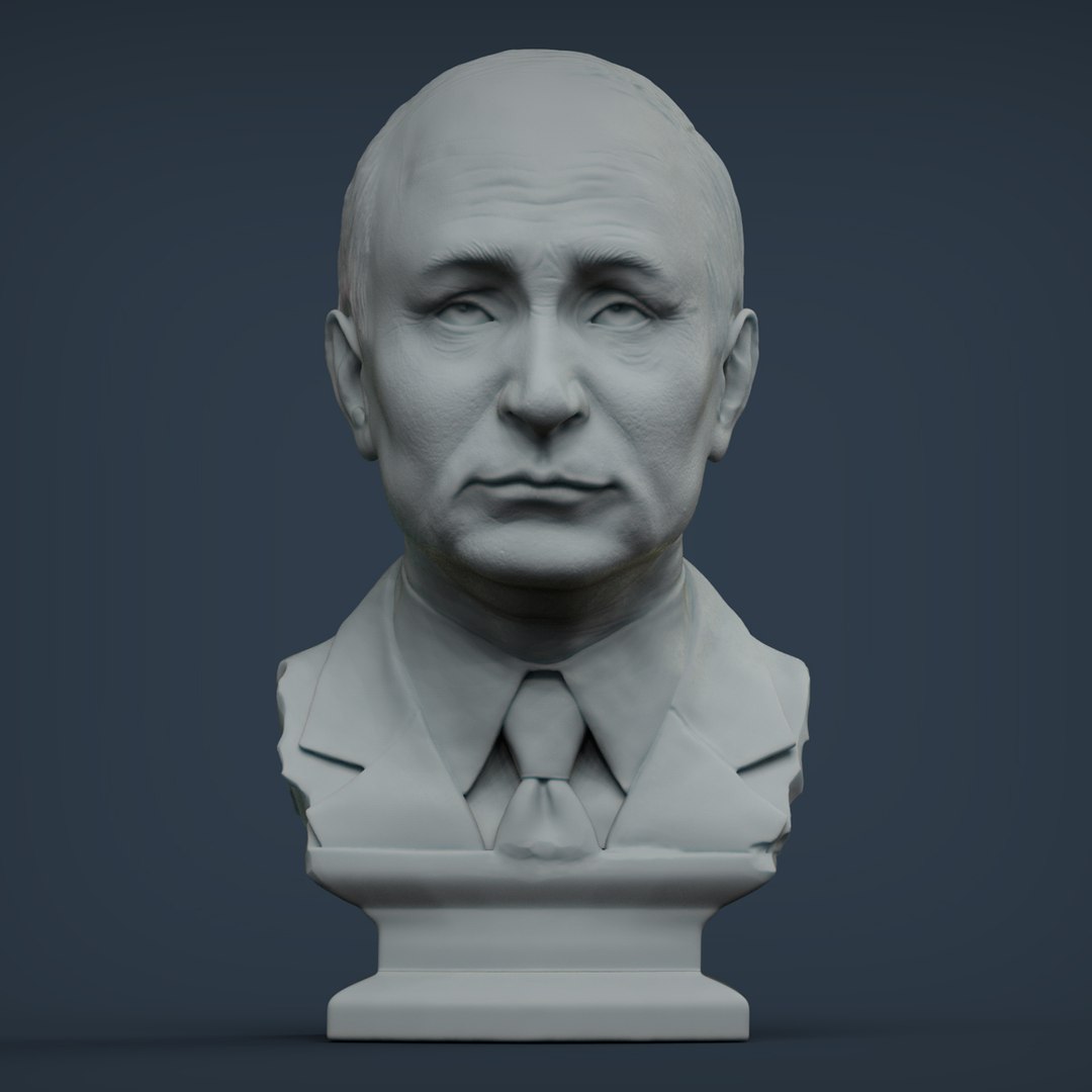 Vladimir Putin President Of Russia 3D - TurboSquid 1911780