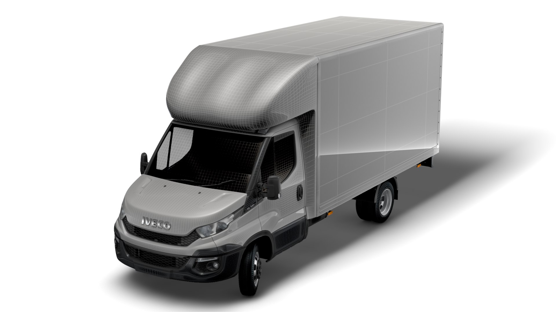 3D Iveco Daily Luton Box 2014 model - TurboSquid 2057930