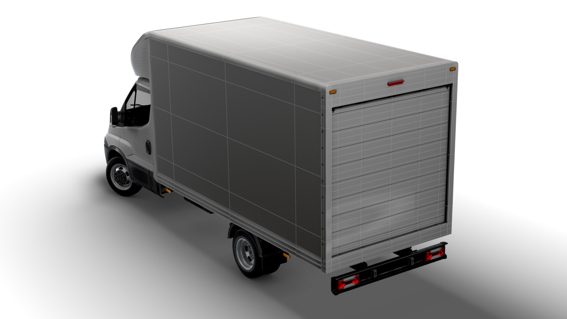3D Iveco Daily Luton Box 2014 model - TurboSquid 2057930
