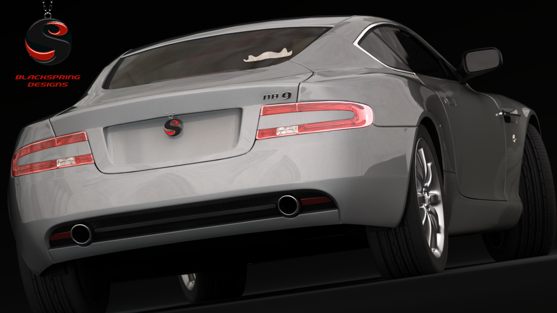 3d aston martin db9 2005