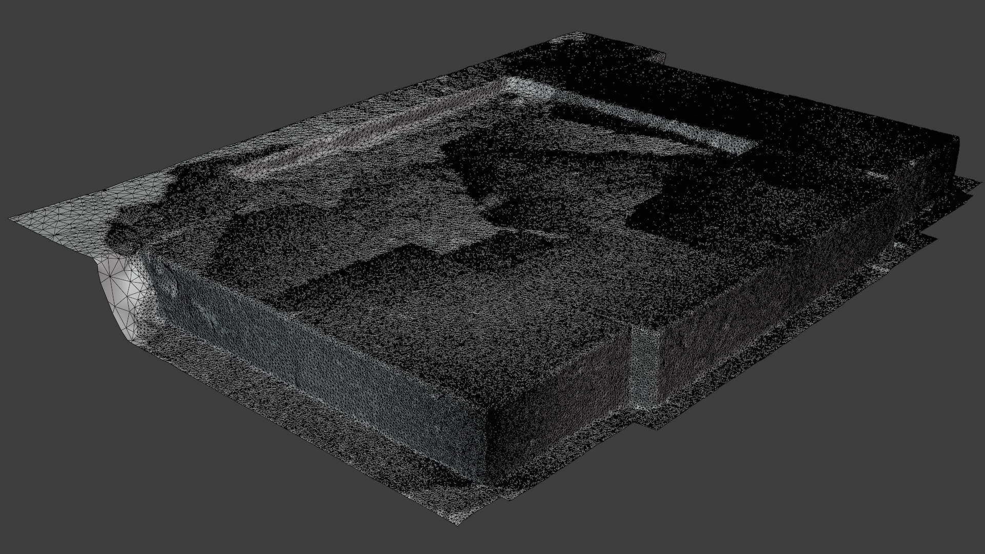 3D Concrete Bench Scanned Model - TurboSquid 2023967