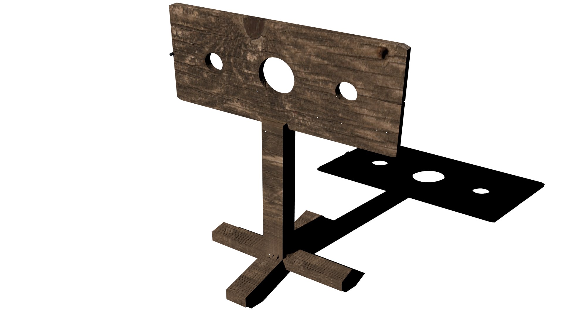 pillory medieval fbx