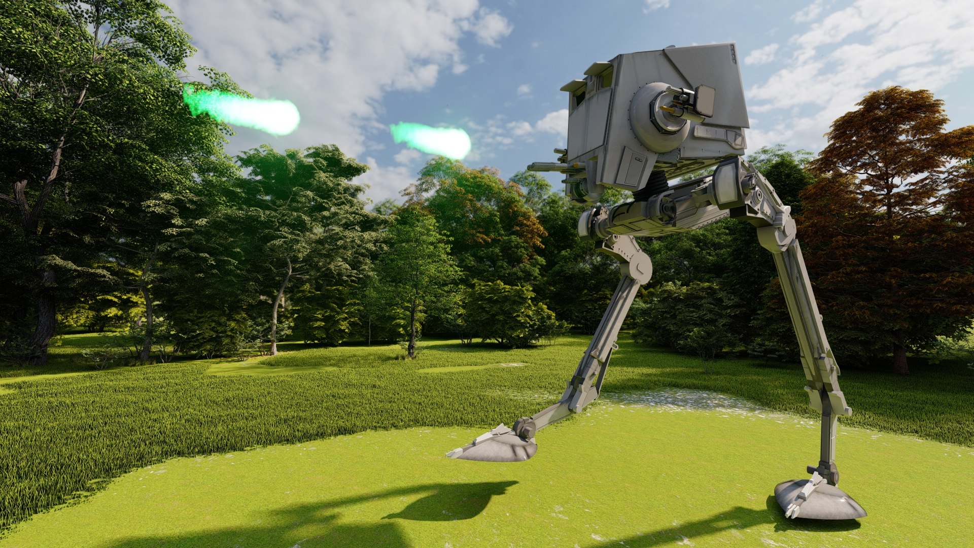 AT-ST WALKER 3D Model - TurboSquid 2329321