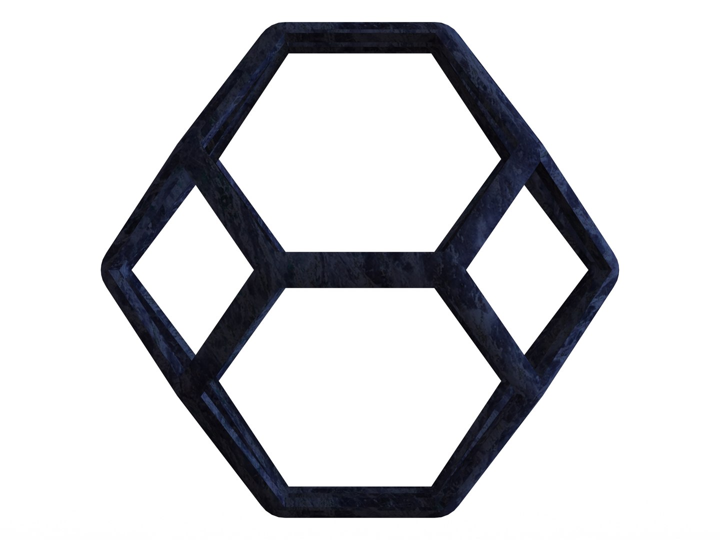 Wireframe Shape Tetradecahedron 3D - TurboSquid 2170681