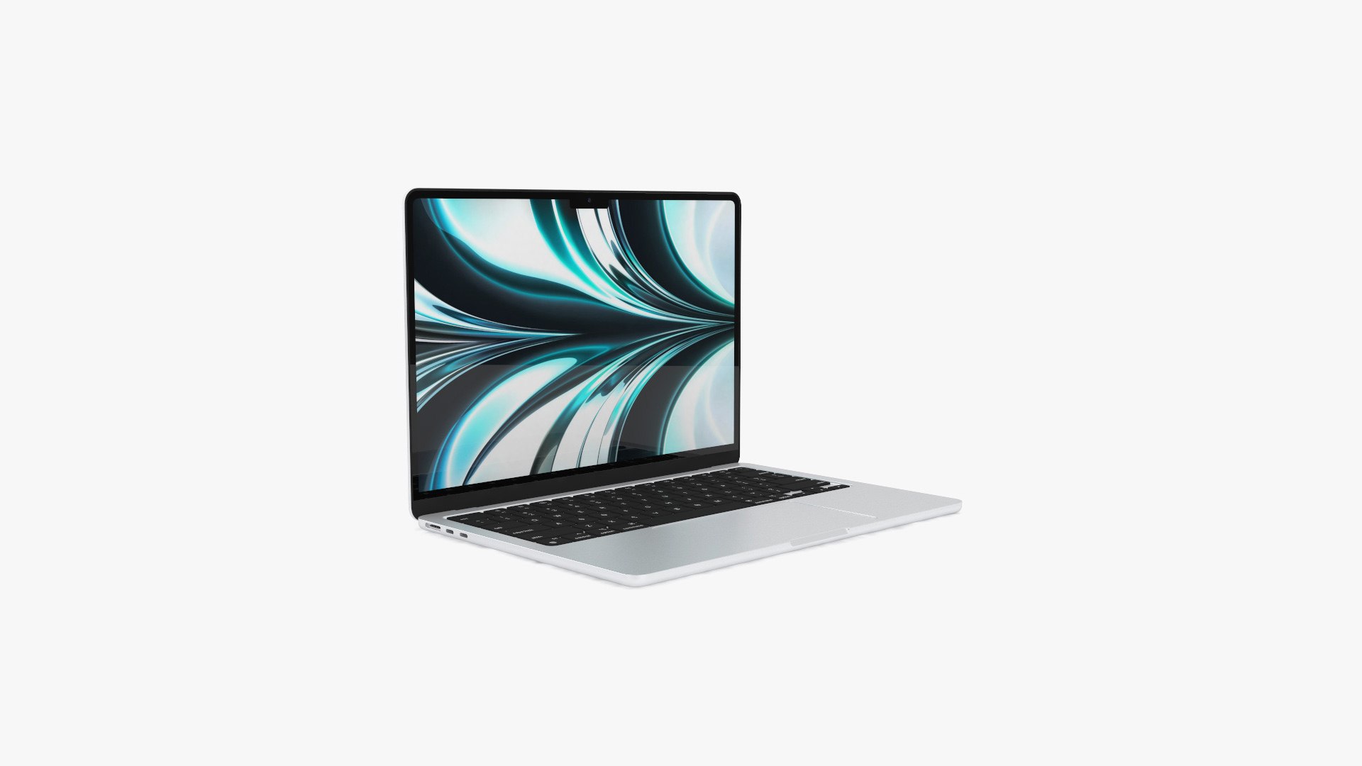 Apple MacBook Air M2 2022 Silver 3D Model - TurboSquid 2064947