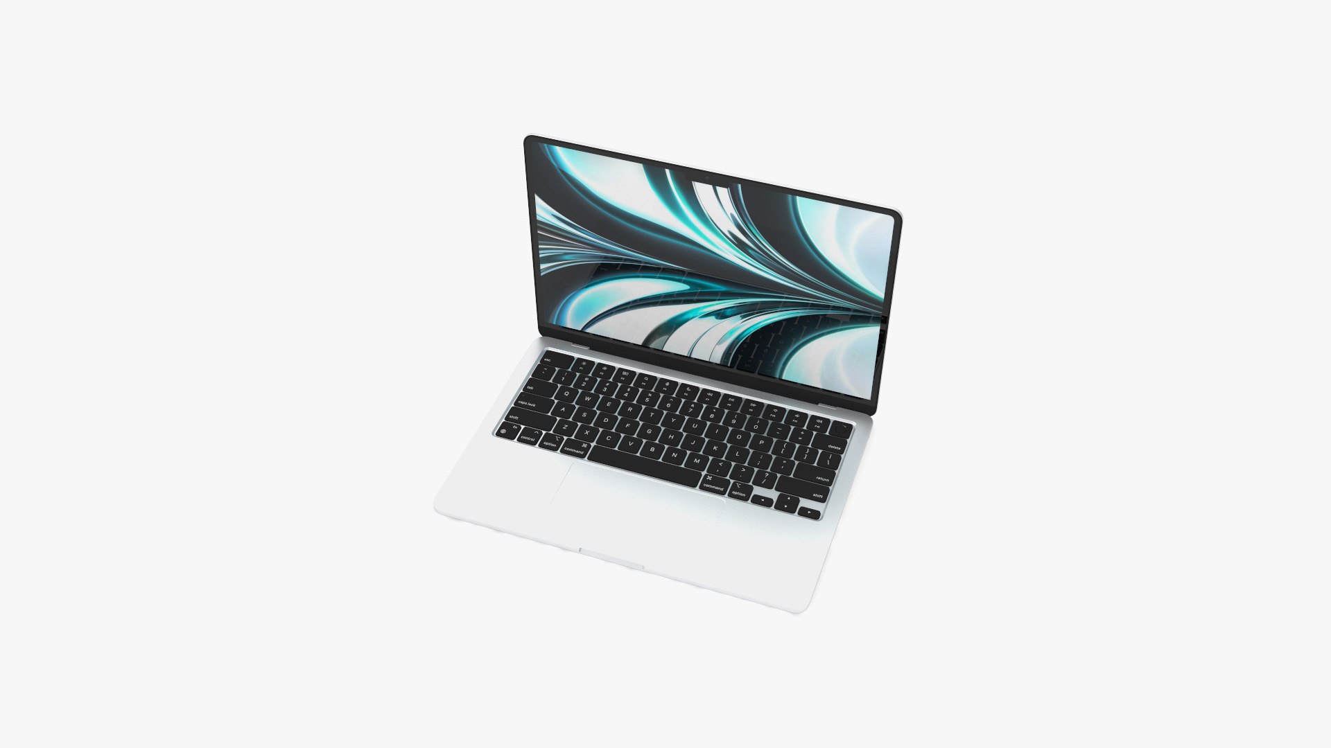 Apple MacBook Air M2 2022 Silver 3D Model - TurboSquid 2064947