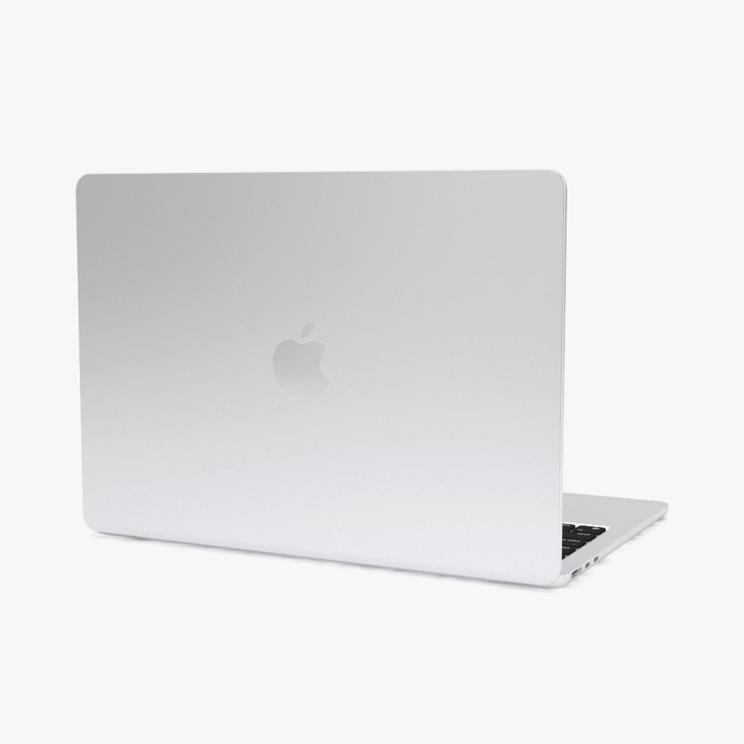Apple MacBook Air M2 2022 Silver 3D Model - TurboSquid 2064947