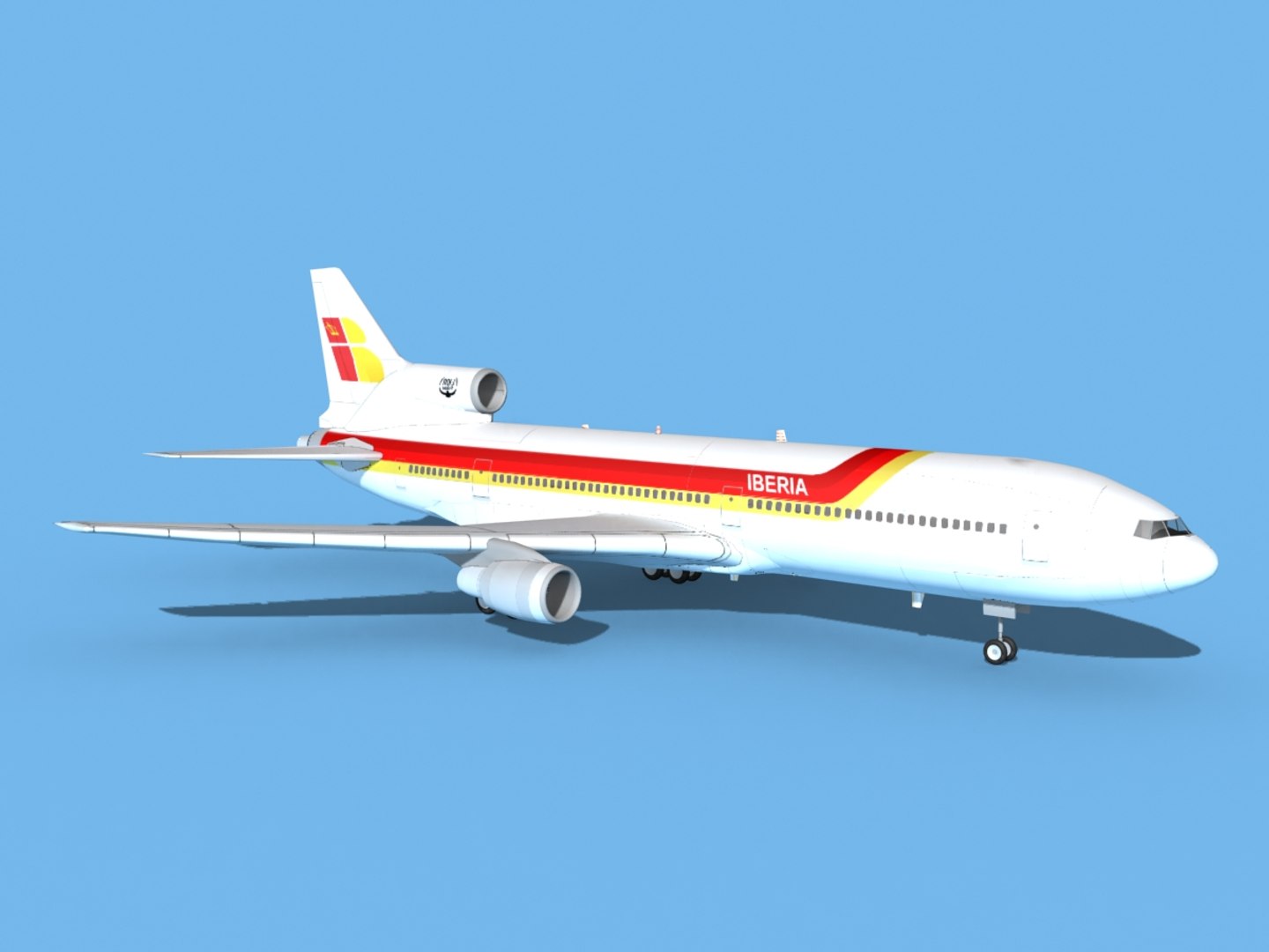 Lockheed L-1011-10 3D Model - TurboSquid 1488908