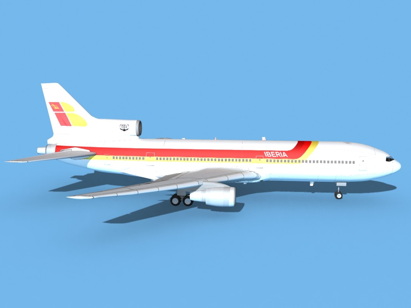 Lockheed L-1011-10 3D Model - TurboSquid 1488908