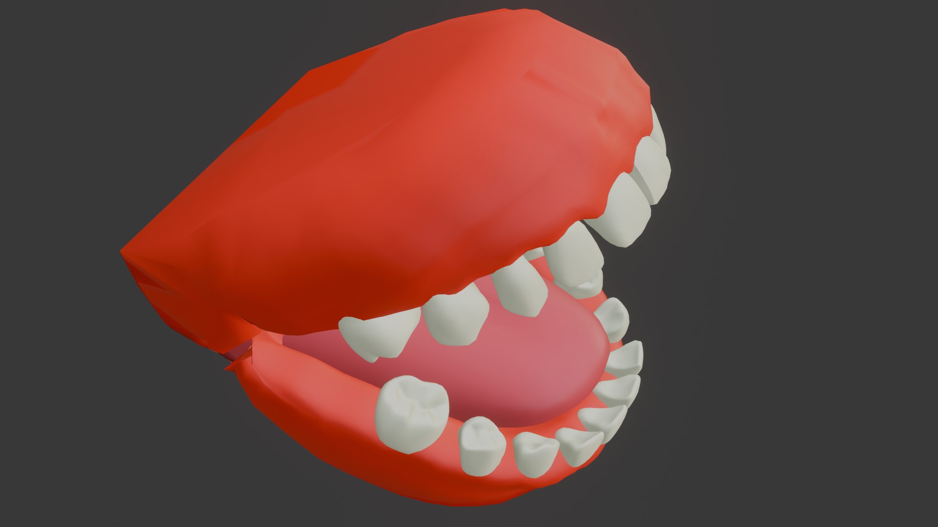 3D Kid Teeth Model - TurboSquid 2283191