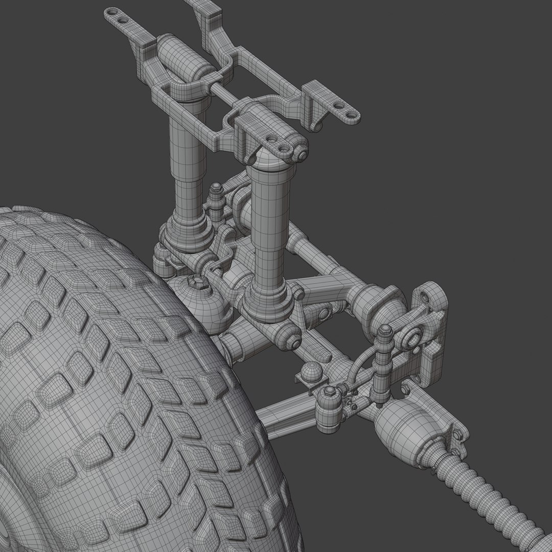 3D Model BTR And APC Suspension With Wheel - TurboSquid 1961214