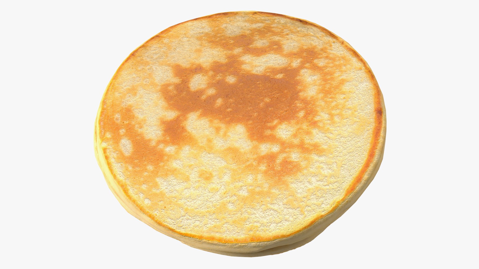 3D Three Pancakes - TurboSquid 1943614