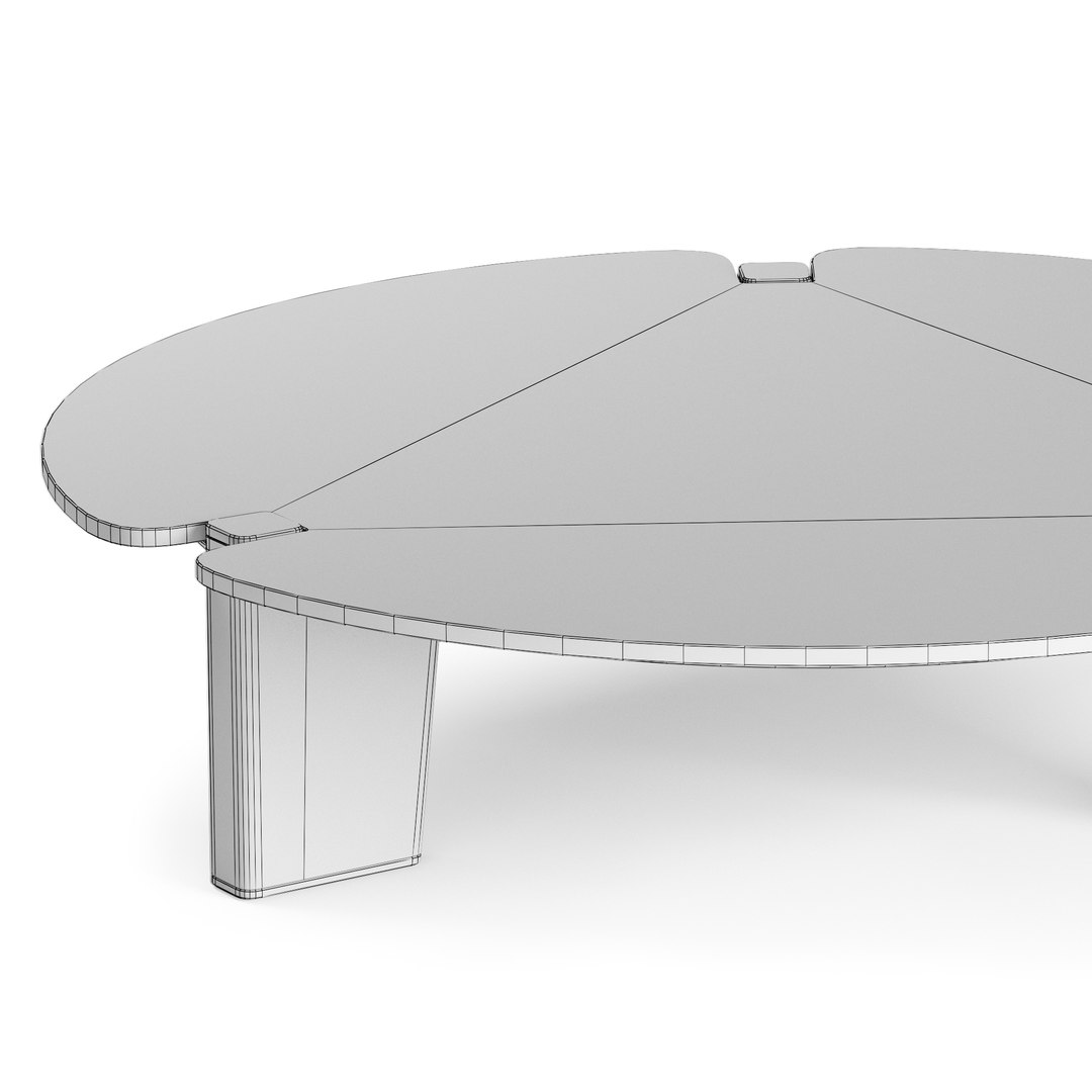 3D Model MINOTTI Jacob Coffee Tables - TurboSquid 2162533