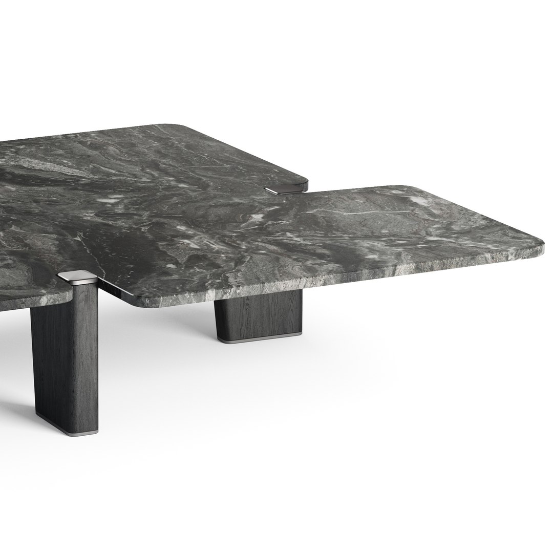 3D Model MINOTTI Jacob Coffee Tables - TurboSquid 2162533