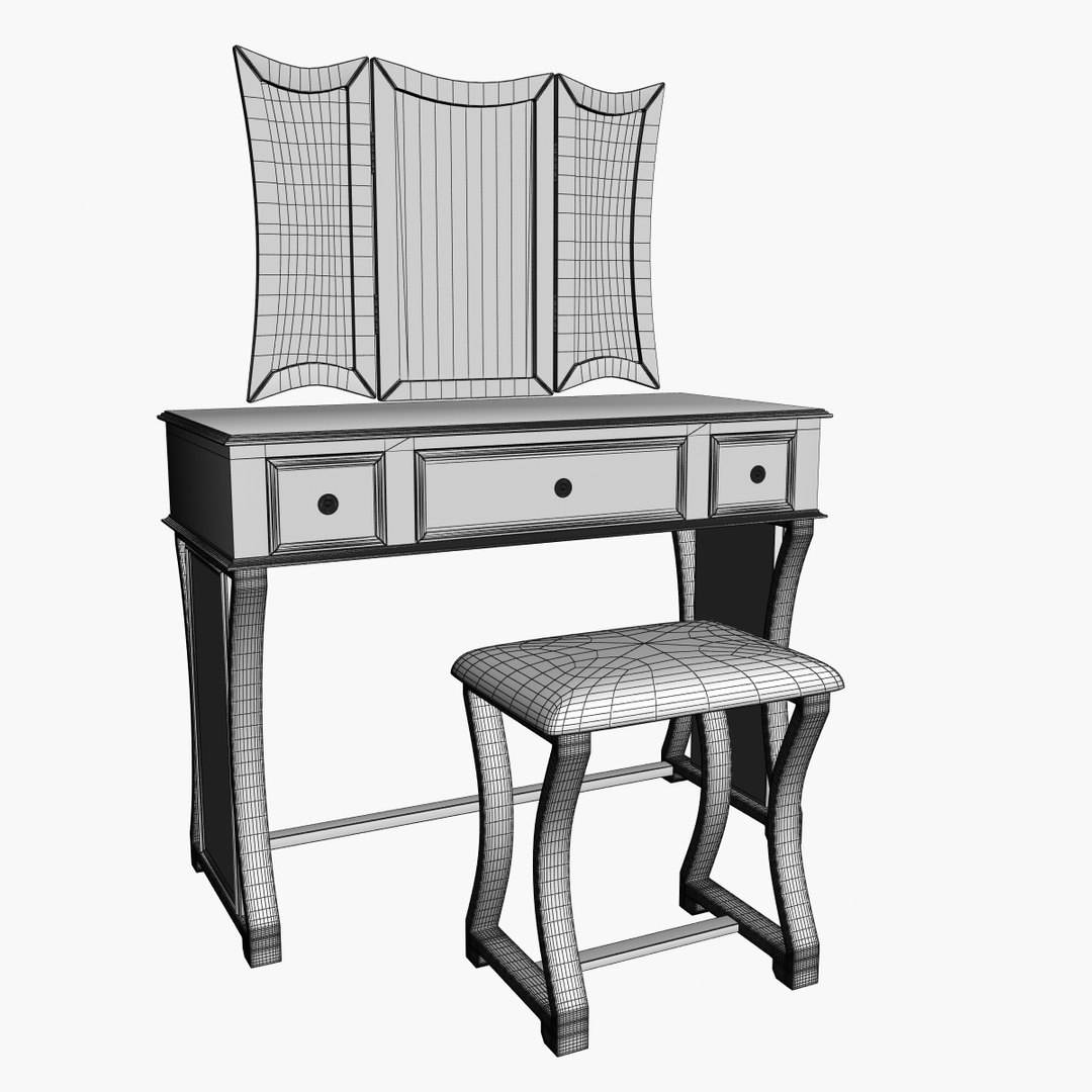 3d Vanity Set