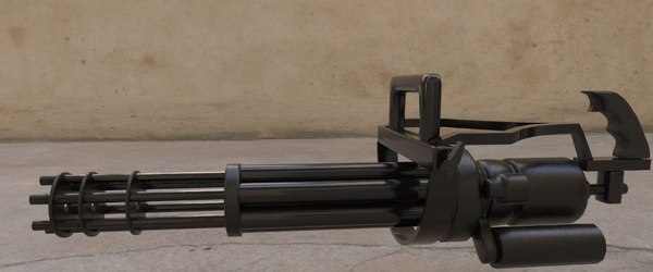 Mini Gun Modelo 3D - TurboSquid 1392331