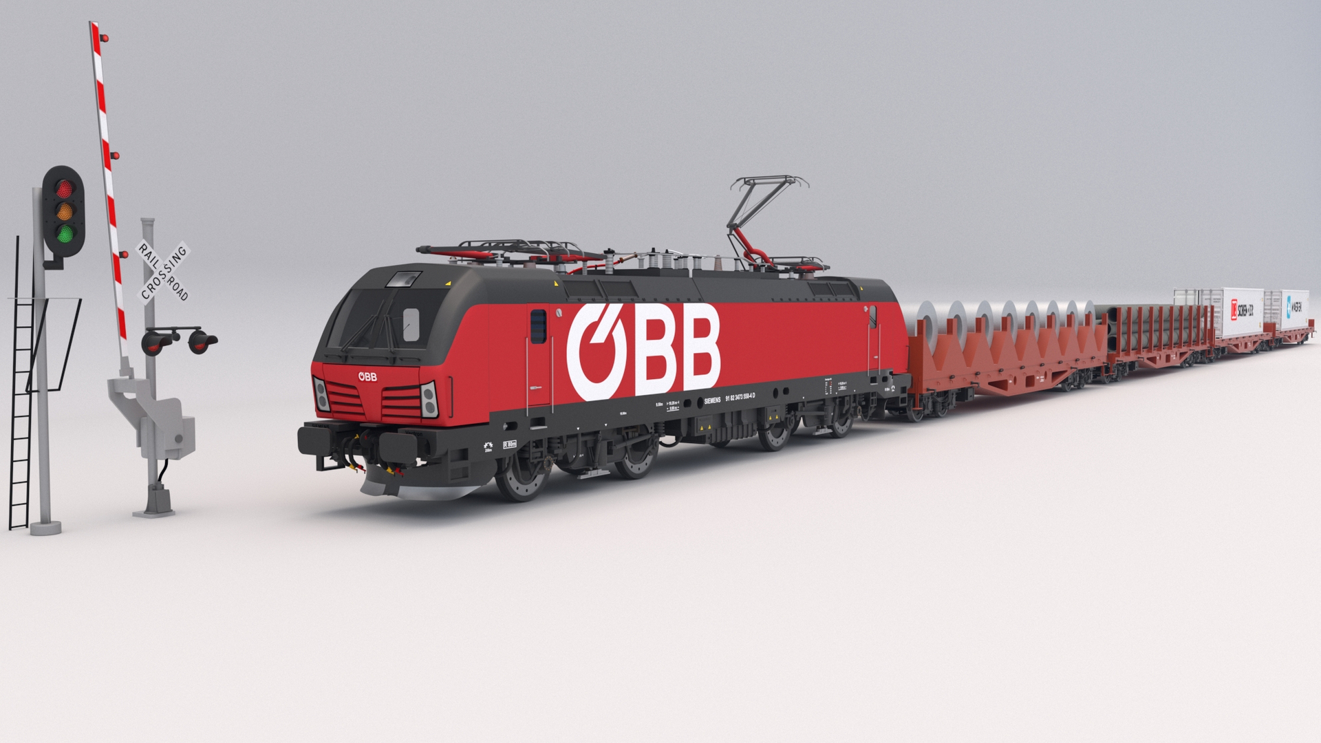 3D cargo train obb car - TurboSquid 1654499