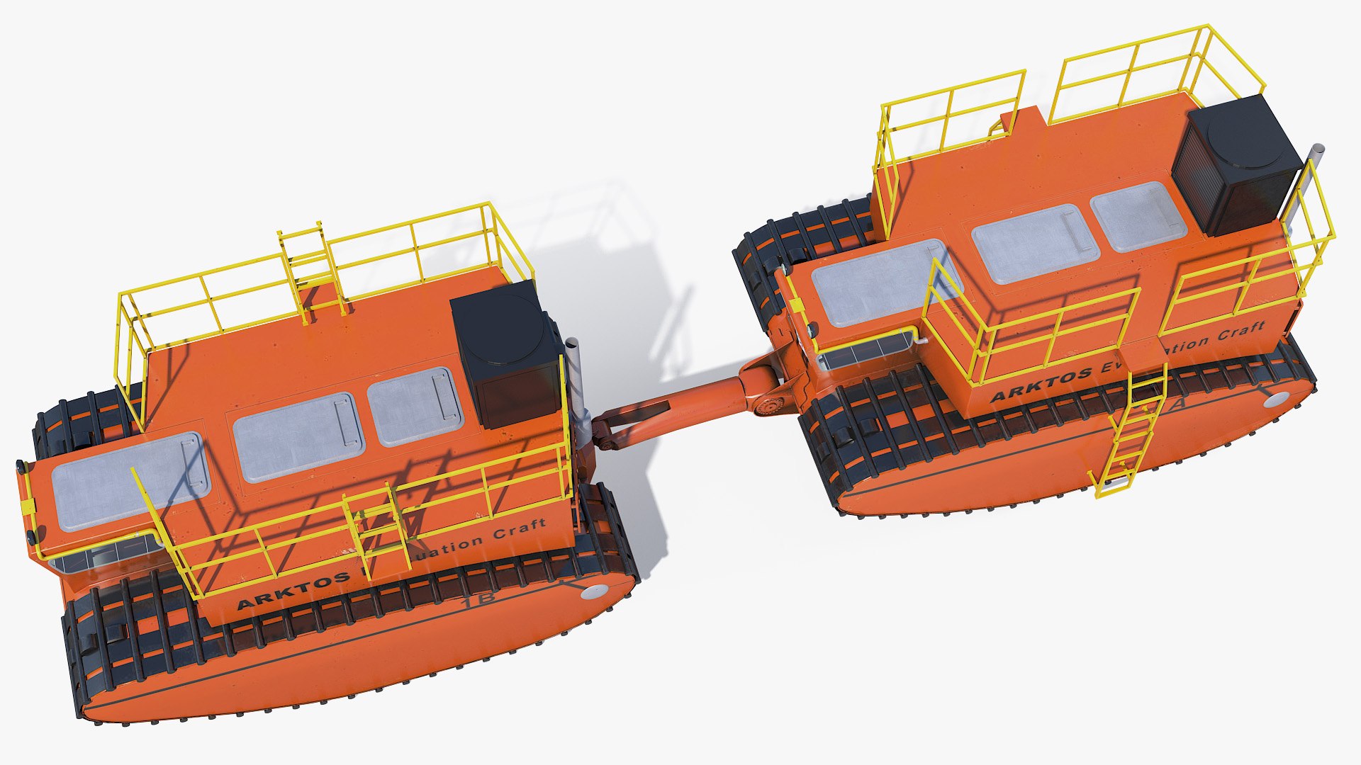 Arktos Evacuation Craft Model - TurboSquid 1851840