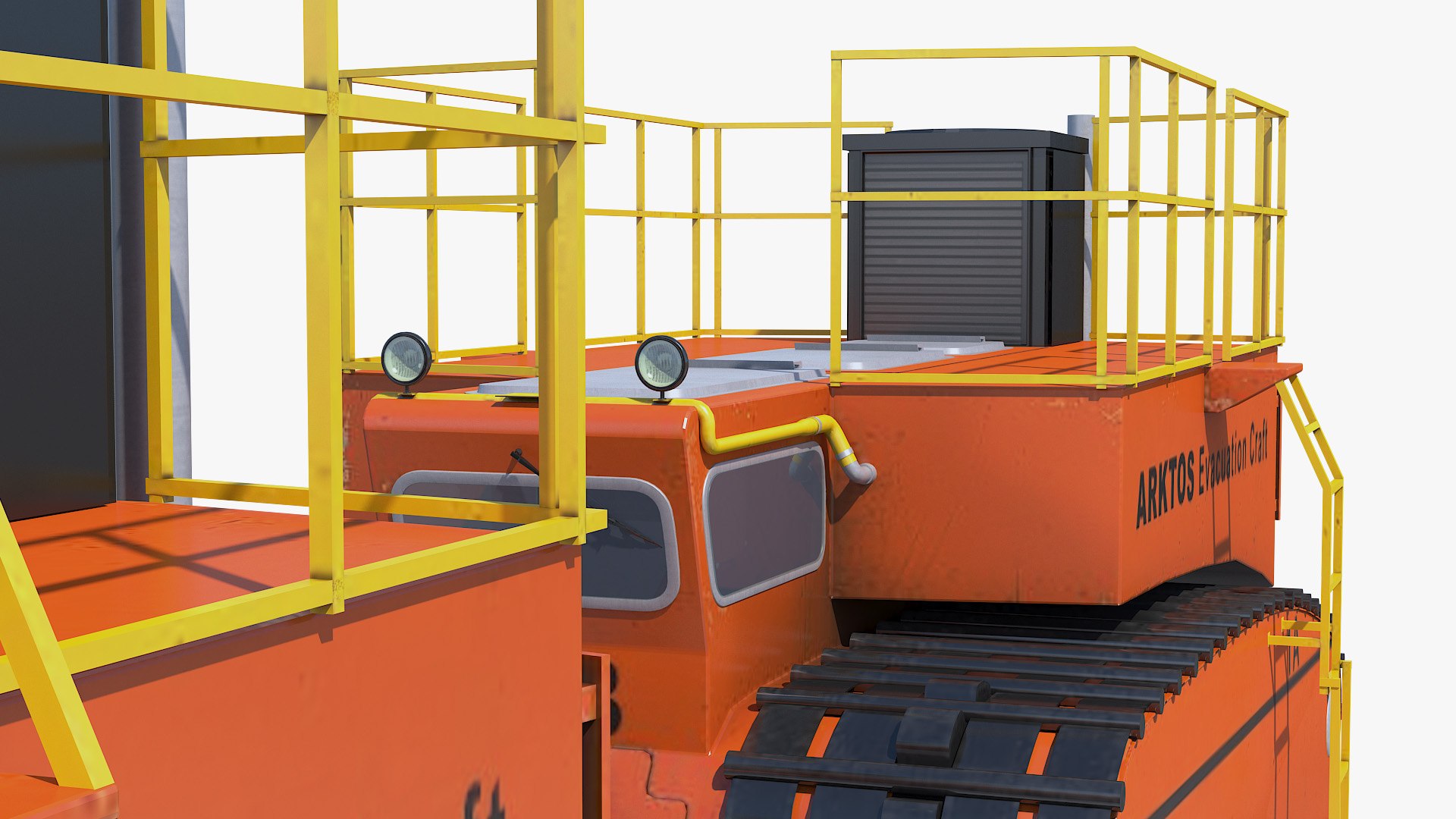 Arktos Evacuation Craft Model - TurboSquid 1851840