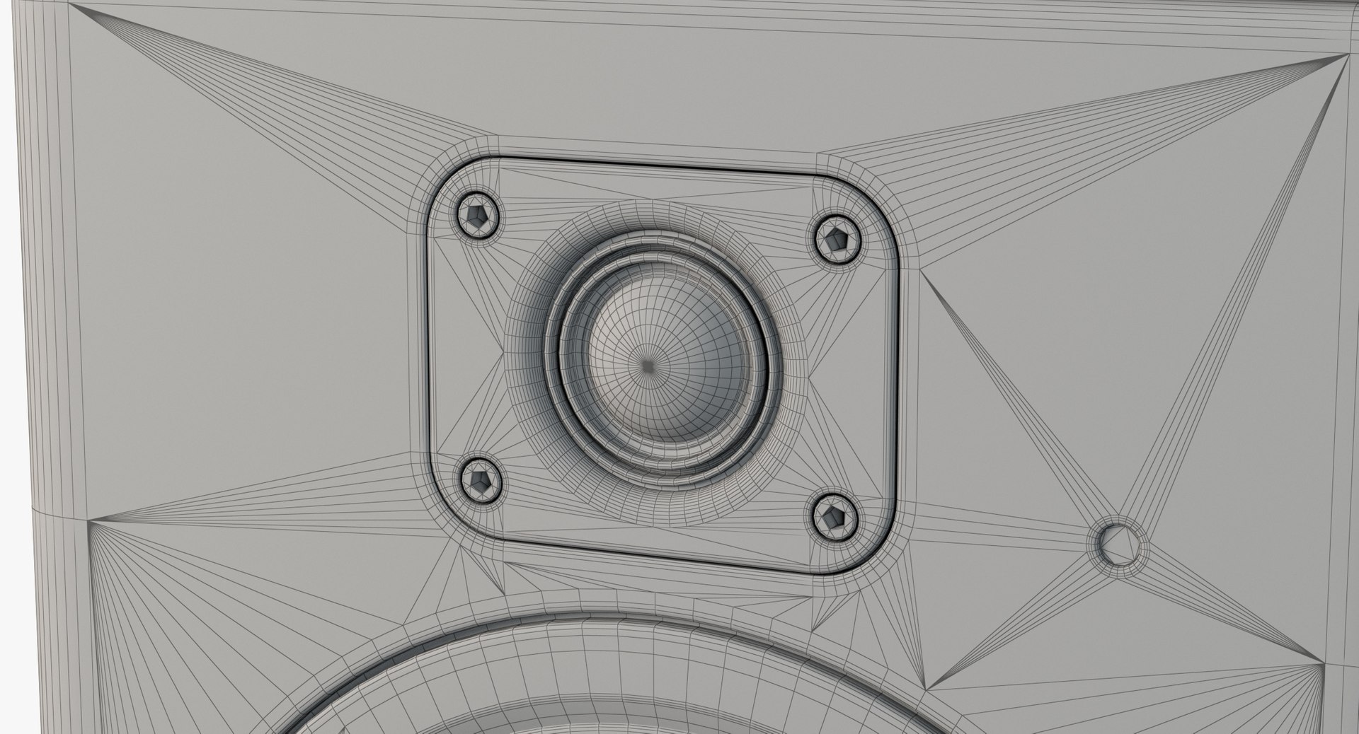 Studio Speaker 3d Model