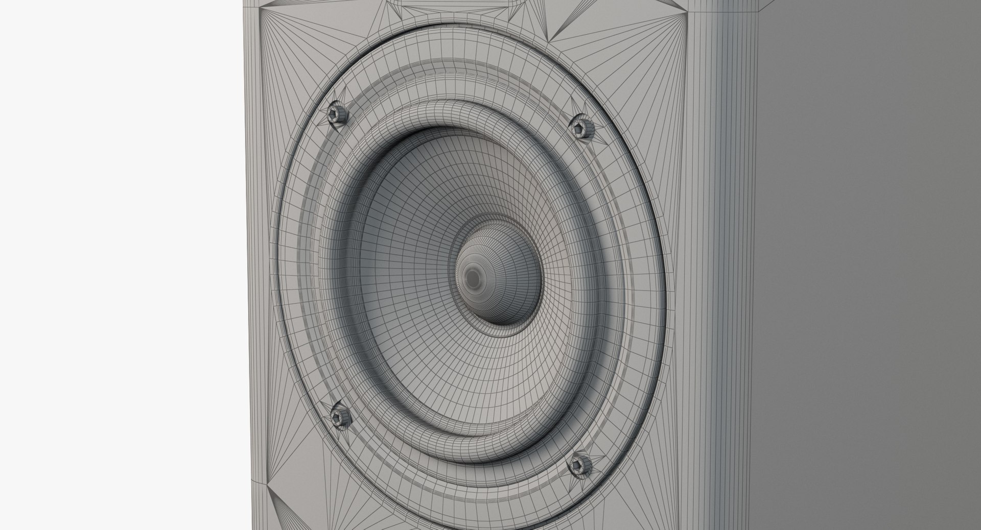 Studio Speaker 3d Model